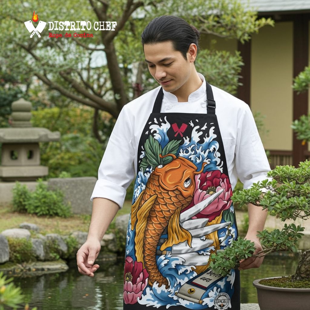 Mandil Pez Koi - Distrito Chef